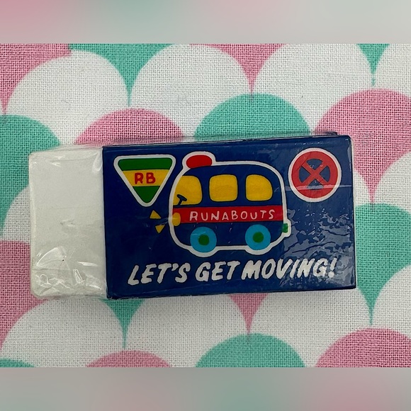 Sanrio | Office | Vintage Sanrio 992 The Runabouts Eraser From Japan ...